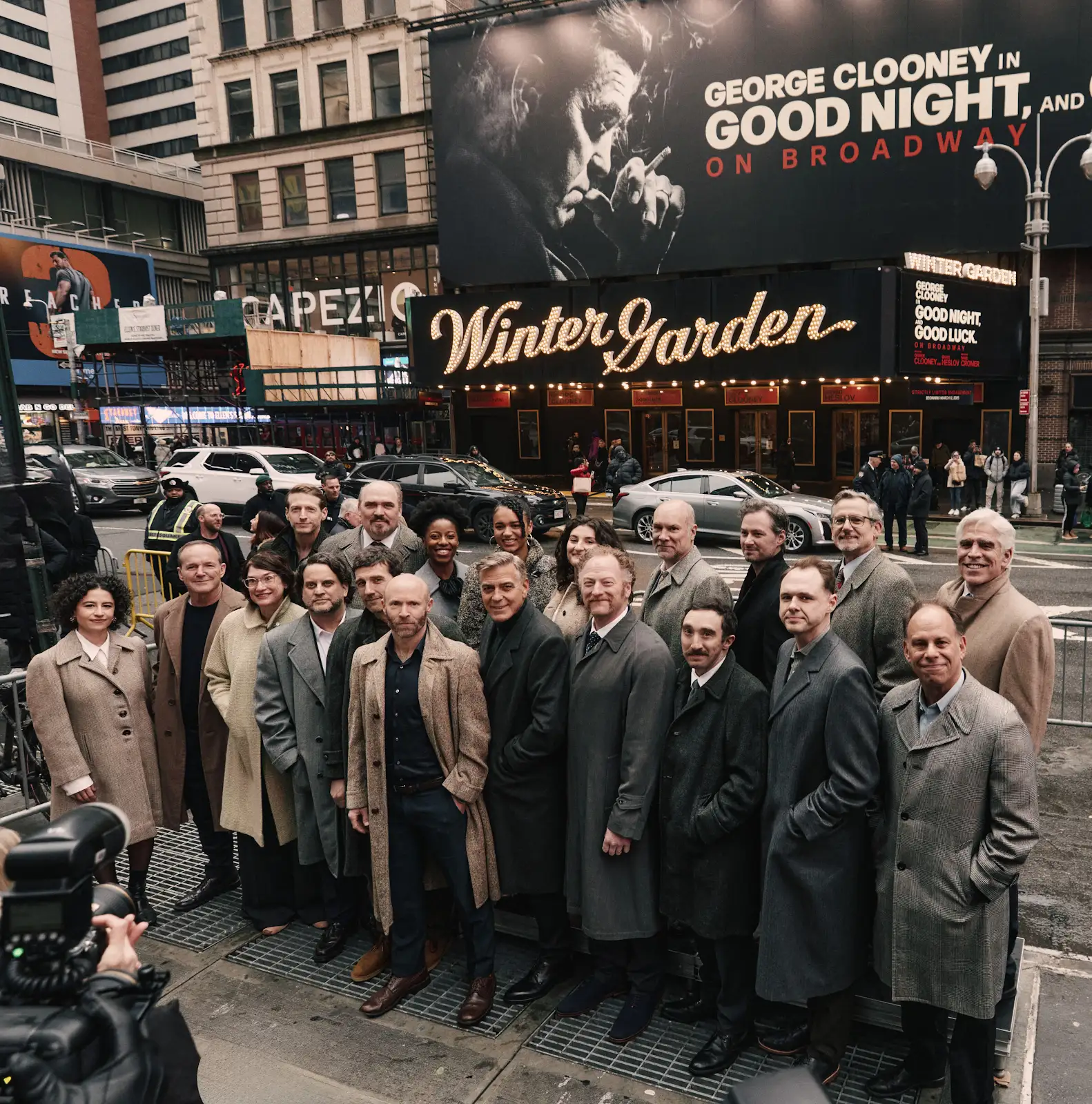 COMPLETE CAST ANNOUNCED FOR GOOD NIGHT, AND GOOD LUCK — ON BROADWAY - DKC/O&M